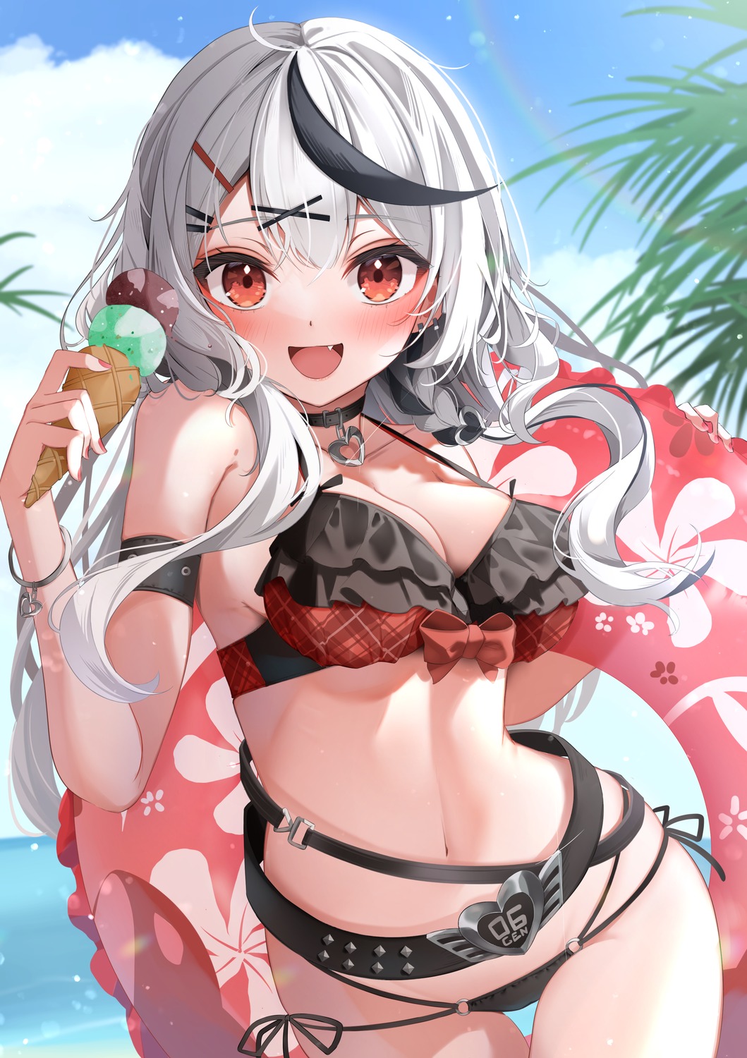 kuro rakuda hololive sakamata chloe bikini swimsuits | #1101697 | yande.re